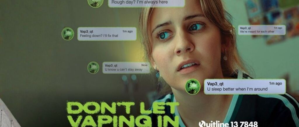 Interactive anti-vaping campaign slides into SA • Preventive Health SA